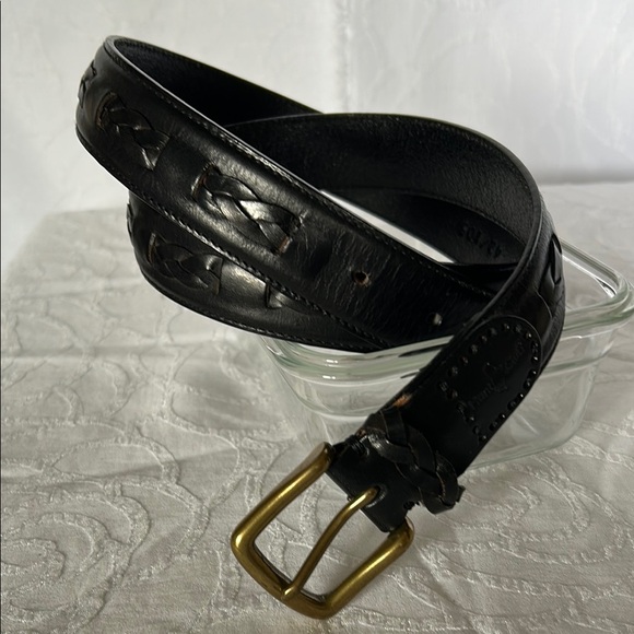 Hunt Club | Accessories | Hunt Club Black Genuine Leather Mens Belt ...